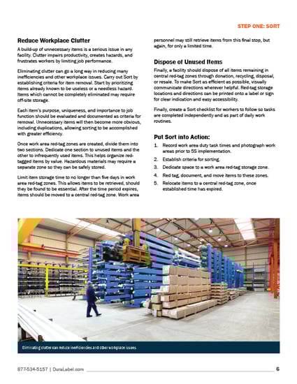 Guide to 5s Implementation | DuraLabel