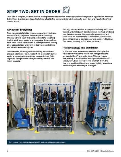 Guide to 5s Implementation | DuraLabel