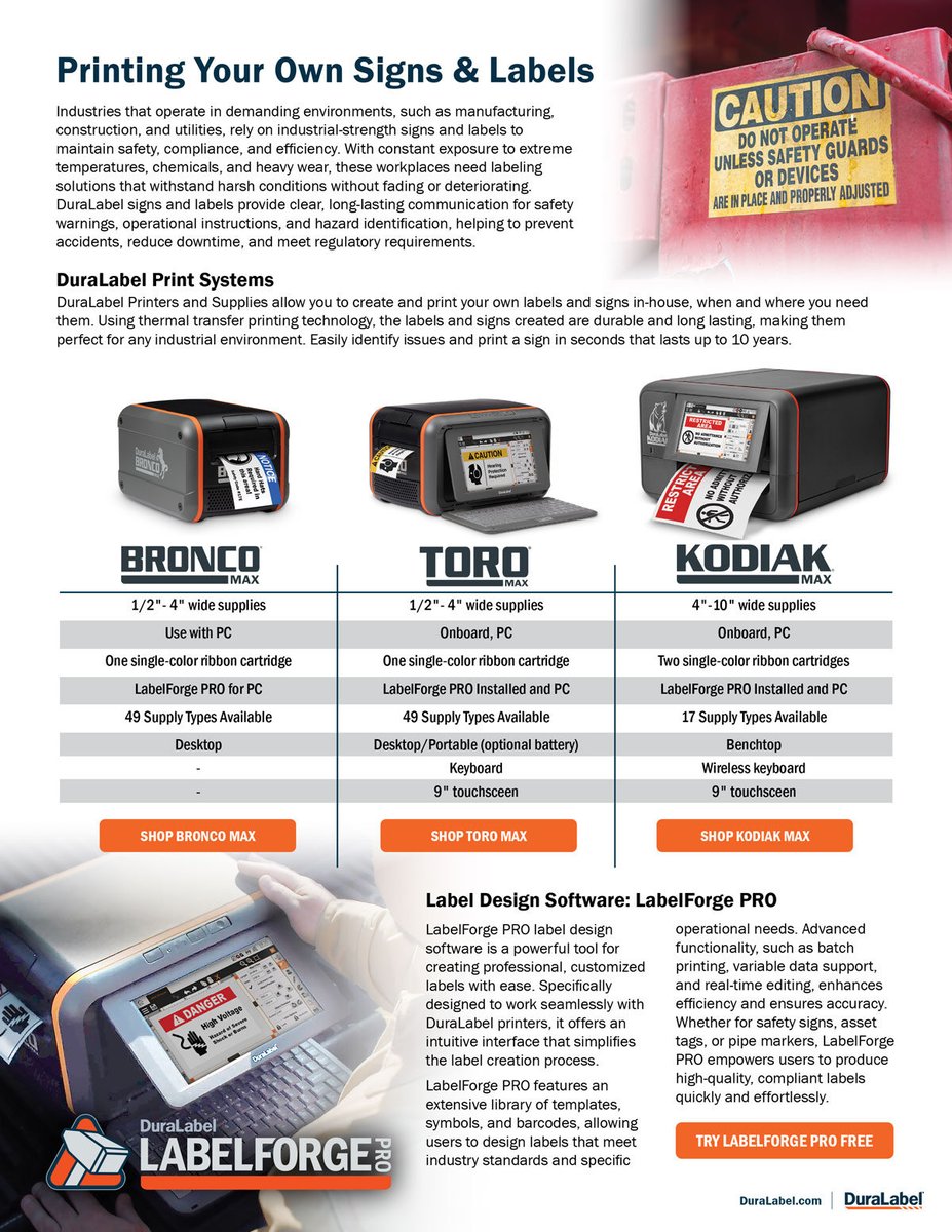 DuraLabel Guide to Printer Supplies | Supplies | DuraLabel