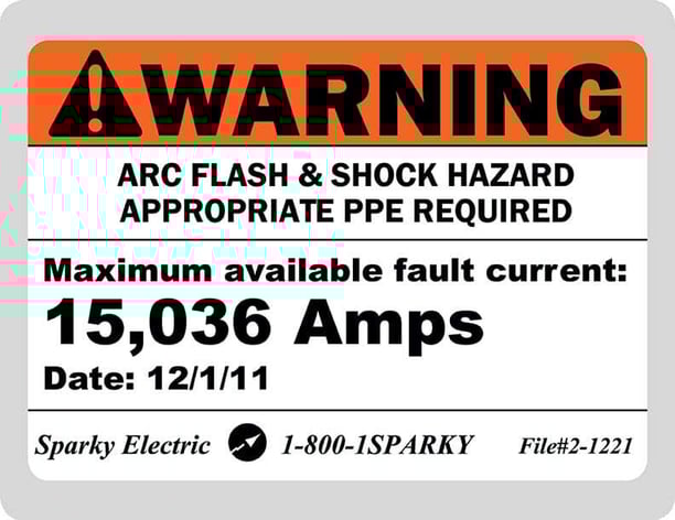 Download the Free Fault Current Labeling Chart | DuraLabel