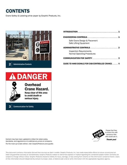 Crane Safety & Labeling Guide | OSHA Safety | DuraLabel