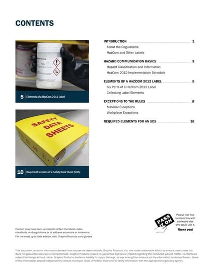 HazCom 2012 Guide | DuraLabel