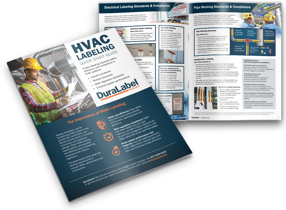 HVAC Labeling Quick Start Guide | HVAC | DuraLabel