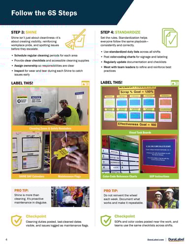 6S Best Practice Guide | 5S Implementation | DuraLabel