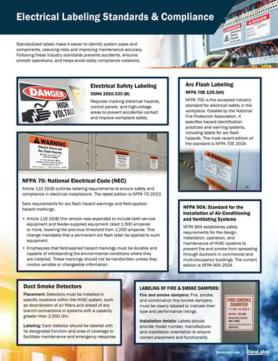 HVAC Labeling Quick Start Guide | DuraLabel